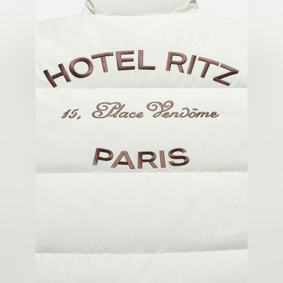 Frame Denim | Jackets & Coats | Frame X Ritz Carlton Cream Cropped ...